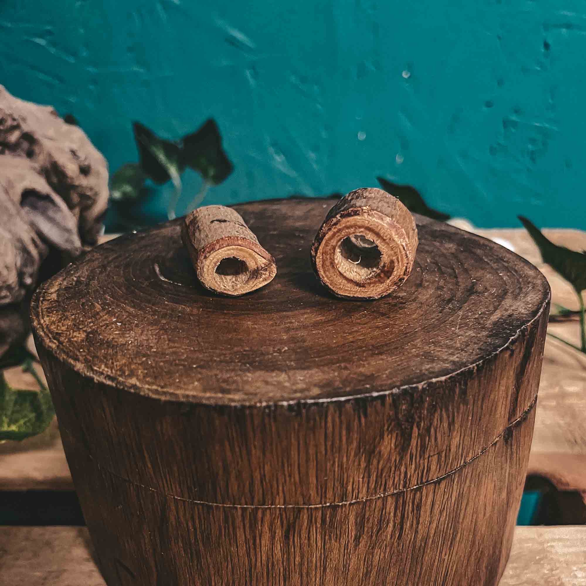 Eucalyptus Wood Dreadlock Beads Handmade – CrafterElena