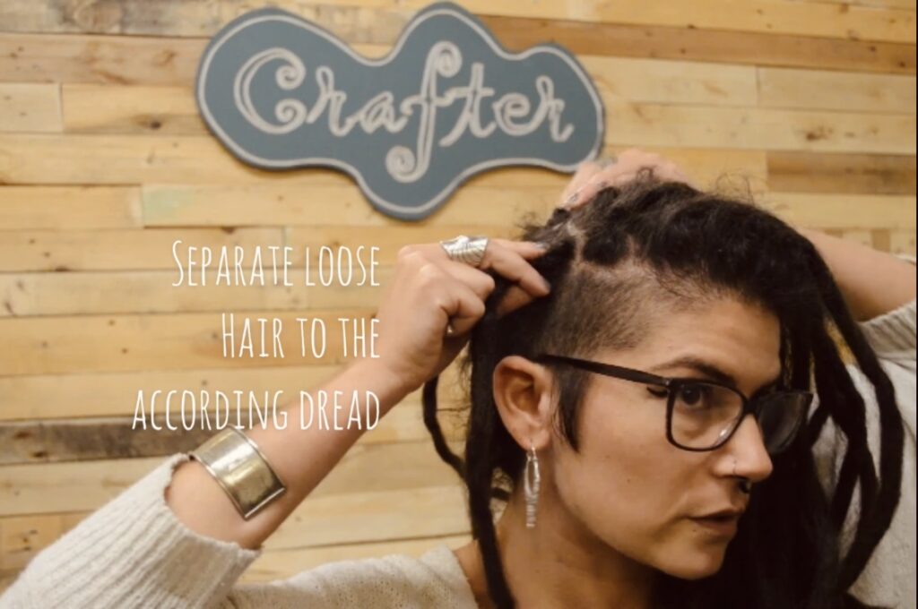 How to Fix your Dreadlock Roots - Video Tutorial - CrafterElena